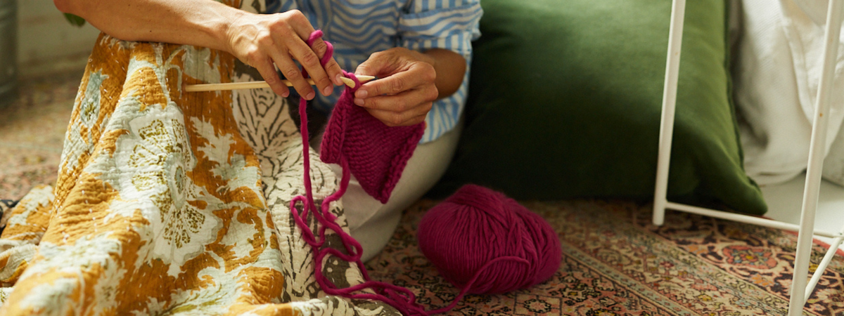 Learn to Knit with our help! – Third Piece