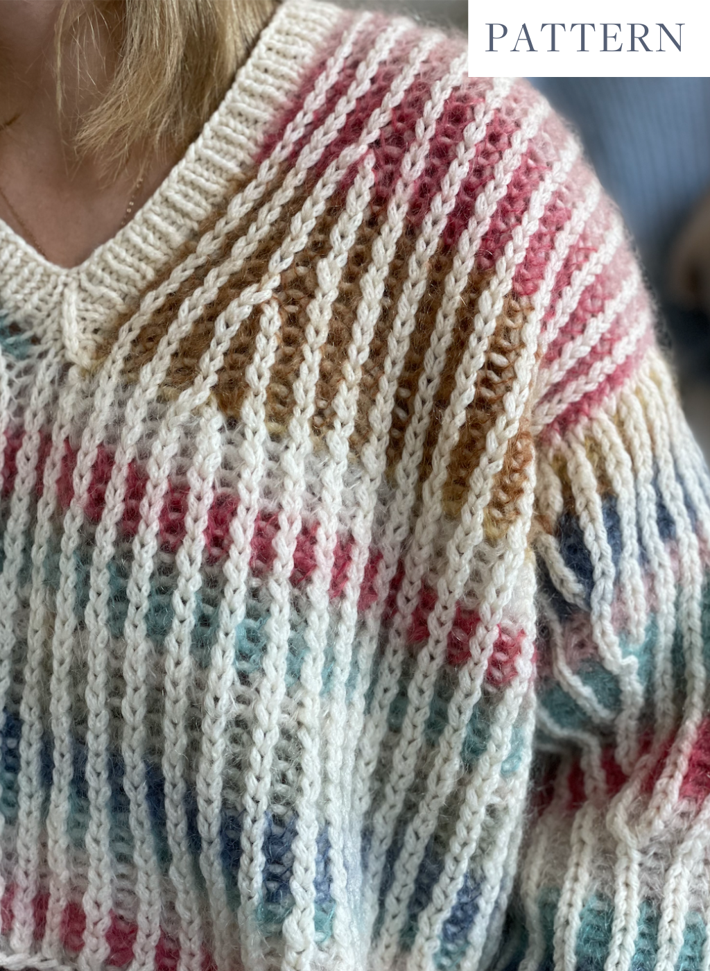 PATTERN - The Aurora Brioche Sweater – Third Piece