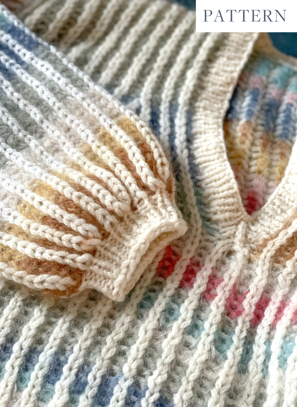 PATTERN - The Aurora Brioche Sweater – Third Piece